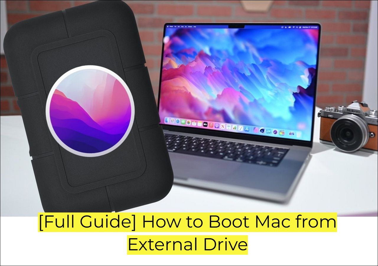 How to Boot Mac from External Drive [Intel/M1/M2/M3]